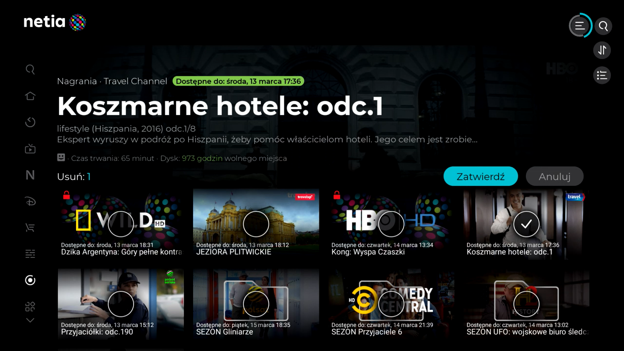 Telewizja – parametry i konfiguracja urządzeń - Netia